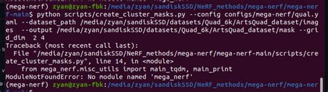 Can Not Found Mega Nerf Issue Cmusatyalab Mega Nerf GitHub