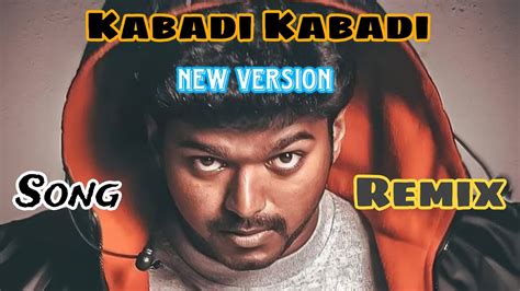 Ghilli Kabadi Kabadi Song New Version Remix Thalapathy Vijay My