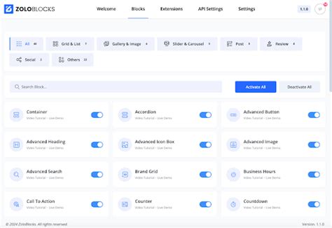 zoloblocks review a new gutenberg block editor with 30 rich blocks