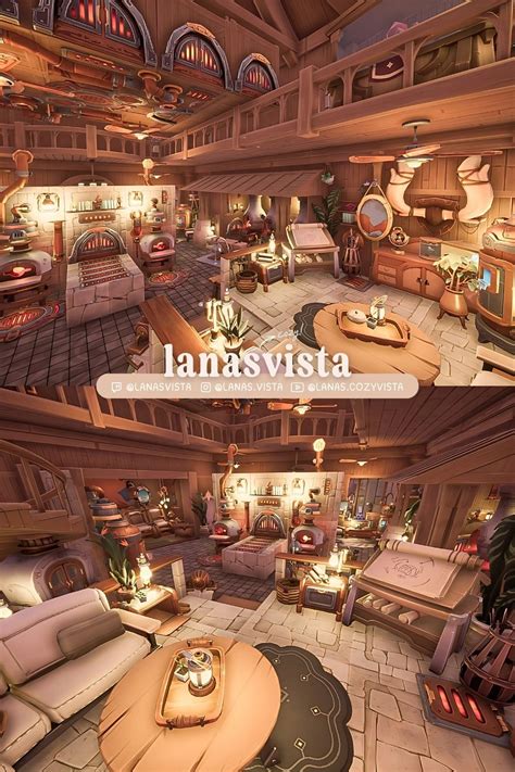 🍂 Cozy Drafting Corner In My Palia Workshop Steampunk Plot