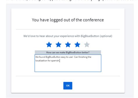 add a feedback dialog for logout · issue 4872 · bigbluebutton