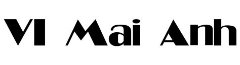 Vi Bong Nuoc Font Ffonts Net