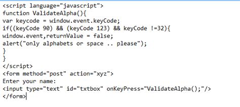 javascript validations teqnogear