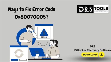 ways to fix error code 0x80070005 in 2024 error code coding fix it