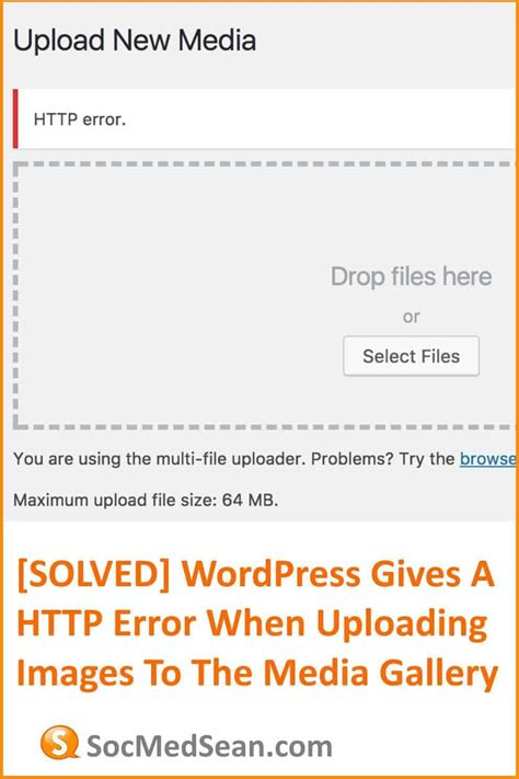 [solved] wordpress gives a error when uploading images to the