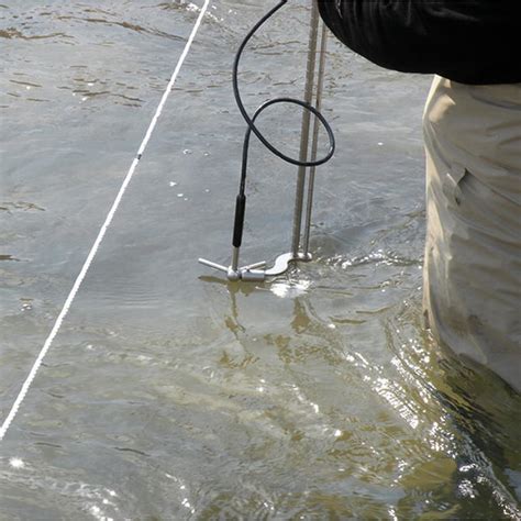 Velocity Measurement By Flowtracker By Wading Sontek Download Scientific Diagram