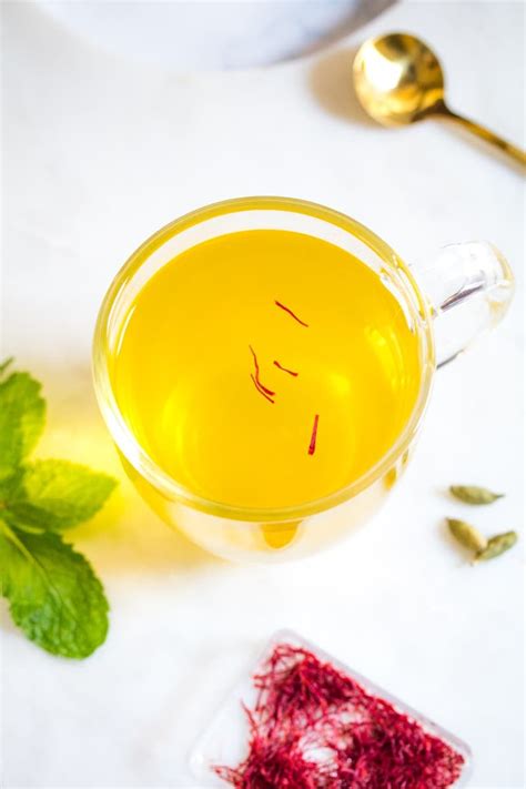 Saffron Tea I Knead To Eat