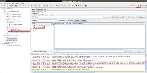 Java JMeter Doesn T Fail On BeanShell Errors Stack Overflow