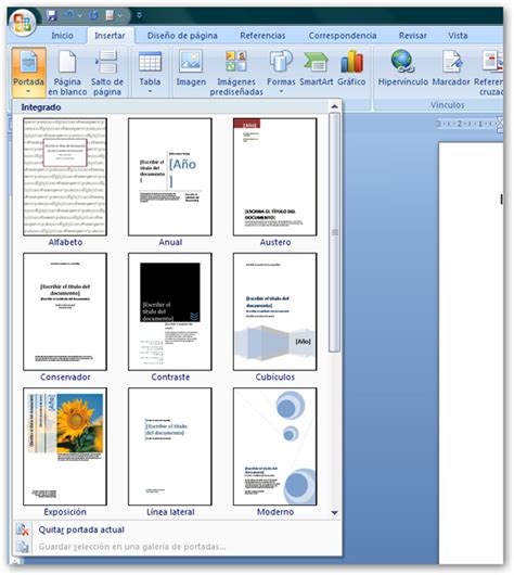 Diseños de caratulas en word Imagui