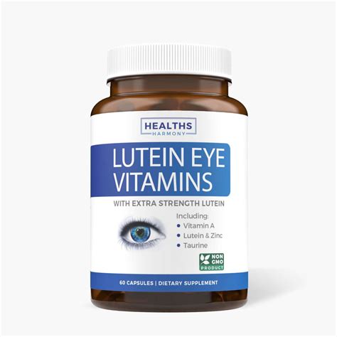 Lutein Eye Vitamins For Vision Health Protection