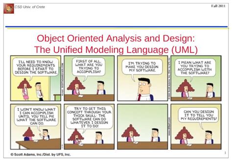 Ppt Object Oriented Analysis And Design The Unified Modeling