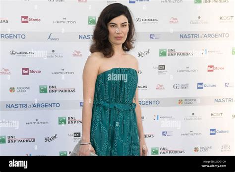 Rosa Palasciano Attends The Blu Carpet Of Nastri D Argento Event At Maxxi Museum Photo By
