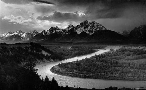 Ansel Adams Hd Wallpaper Landscape Photography Black And White