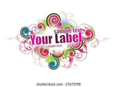 Header Your Label Stock Vector Royalty Free 27673798 Shutterstock