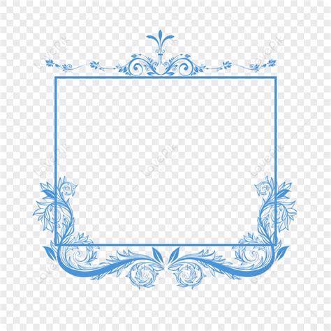 Blue Border Border Texture Border Blue Png Image Image And Picture