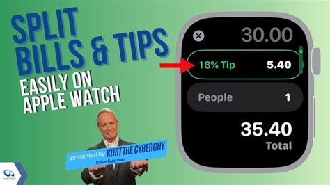 How to use your Apple Watch as a tip calculator and bill splitter ...