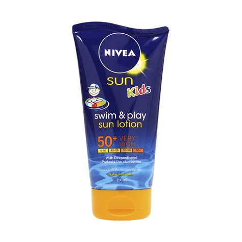 Nivea Sun Kids SPF50+ Swim And Play Lotion 150ml - Med365
