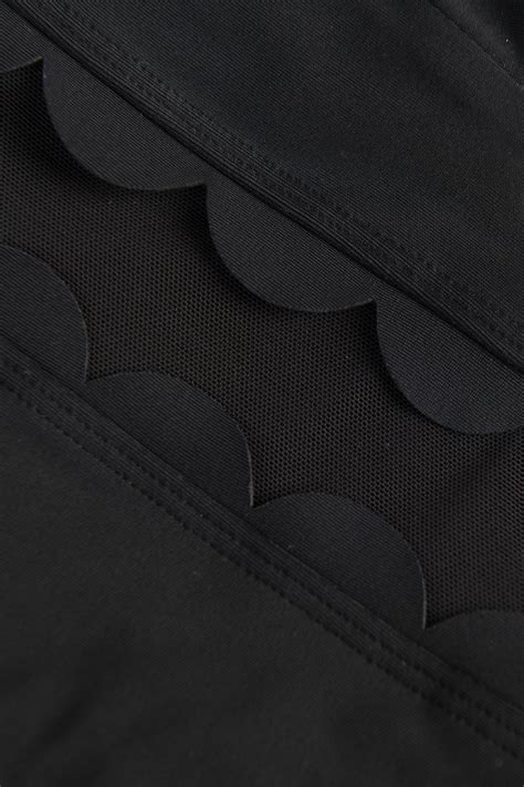 Essential Space Scalloped Mesh One Piece Swimsuit Cupshe Au Essential Space Scalloped Mesh One Piece Swimsuit Cupshe Au