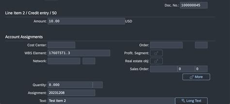 Api Journal Entry Post Synchronous Order Is No Sap Community