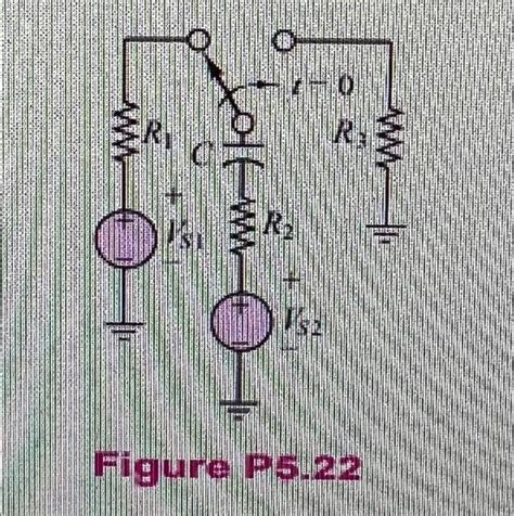 Solved 5 27 Steady State Conditions Exist In The Circuit