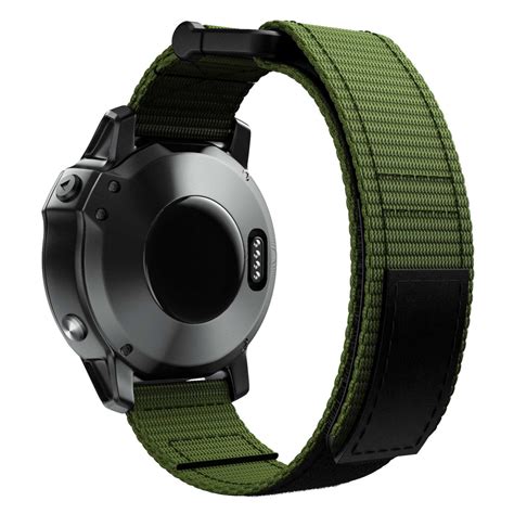 Нейлоновый эластичный ремешок 22 мм для Garmin Fenix 7/Fenix 6 Pro ...