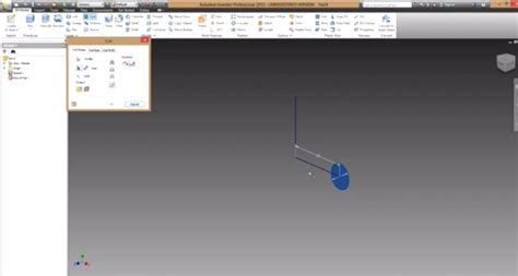 วิธีการเขียนแบบ 3d Coil Springแบบรวดเร็วด้วยโปรแกรมautodesk Inventor