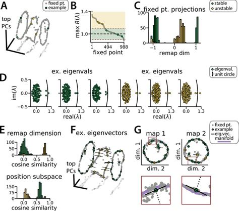 Remapping In A Recurrent Neural Network Model Of Navigation And Context Inference Elife