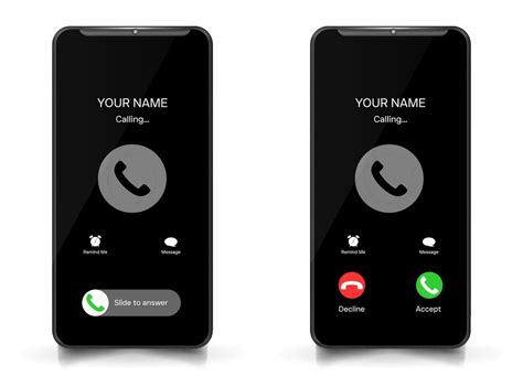 The Interface Of A Cell Phone Handphone Or Smartphone Screen Display