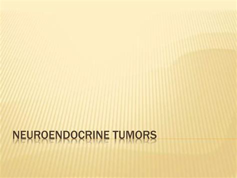 Understanding Gep Net Cancer Pptx