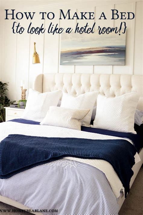 How To Make A Bed Like A Hotel Room