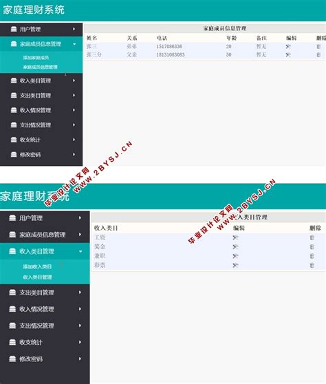 家庭理财管理系统的设计和实现 ASP NET SQL 含录像 NET 计算机