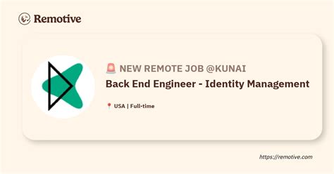 [hiring] back end engineer identity management kunai