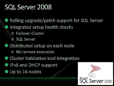 Failover Clustering Feature Roadmap For Windows Server