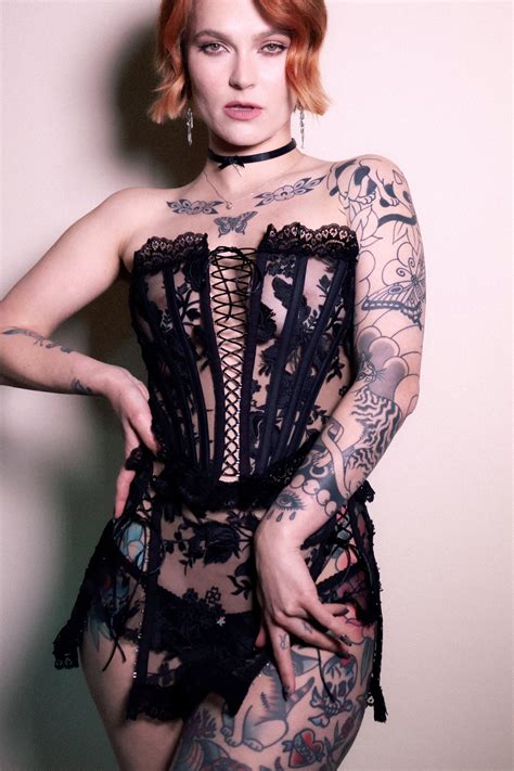 Goth Lingerie Size Inclusive Alternative Lingerie By Hopeless