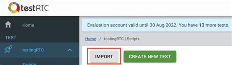 testing daily s webrtc performance with testrtc