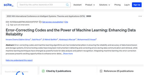 Error Correcting Codes And The Power Of Machine Learning Enhancing