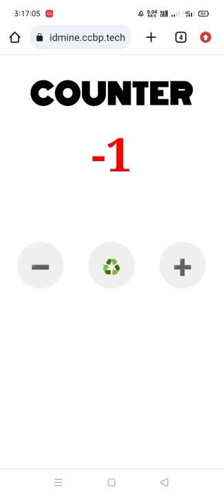 How To Create A Counter Using Htmlcssjavascript Kallepalli