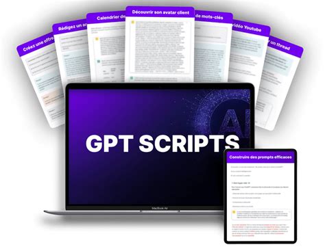 Les Meilleurs Prompts Chatgpt Les Secrets Grâce à Gpt Scripts