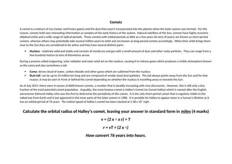 astrophysics revision topic 8 edexcel igcse physics teaching resources