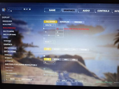 Cant Lower Texture Settings I Know My Build Is Below Req But At Least