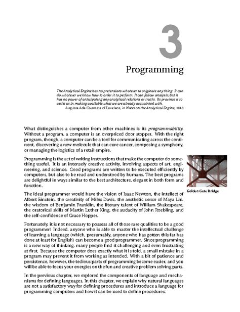 Programming 3 Programming The Analytical Engine Has No Pretensions