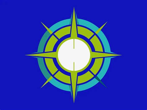 Download Abstract Compass Logo Template Vector Free Logowik