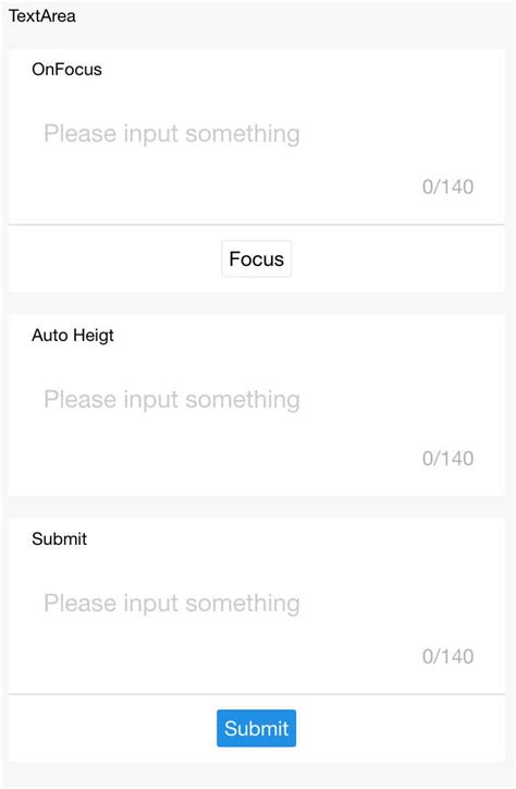 Textarea Developers Guide Documentation