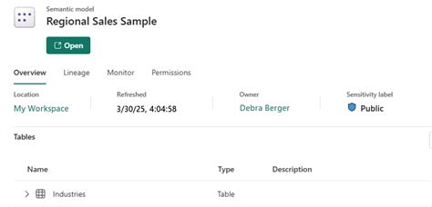 通过 onelake 目录的浏览选项卡发现和探索 fabric 项目。 microsoft fabric microsoft learn