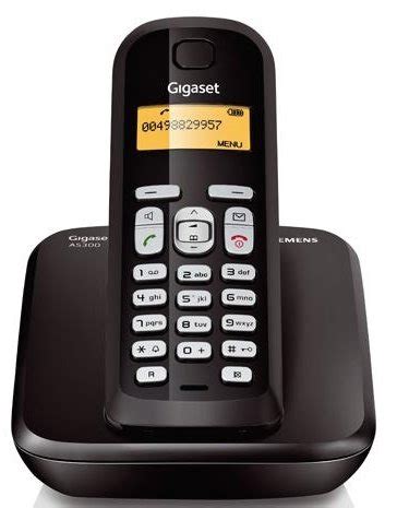 Радиотелефон DECT Gigaset AS300 Black купить | ELMIR - цена, отзывы ...