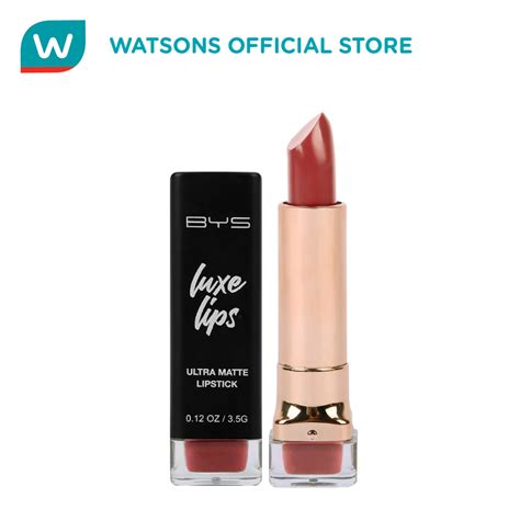 Bys Luxe Luxe Lips Ultra Matte Lipstick L340 Illusion Shopee