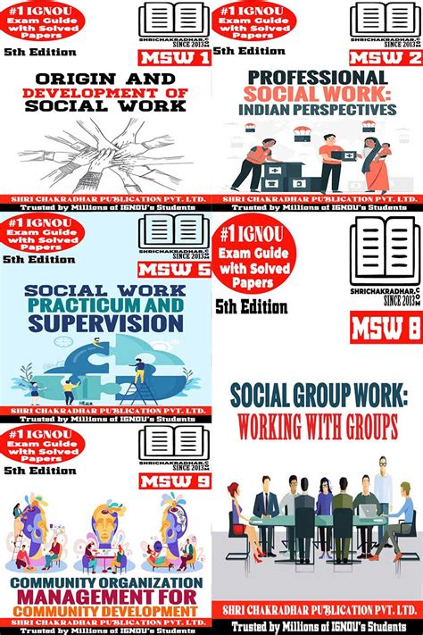 IGNOU MSWC Study Material Book