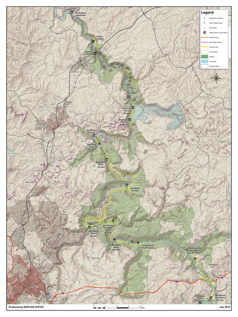 New River Gorge Maps NPMaps Com Just Free Maps Period