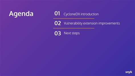 Evolving Vulnerabilities In CycloneDX Speaker Deck
