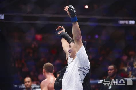 Ufc 최두호 랜드웨어에 Tko 승8년 만에 2연승